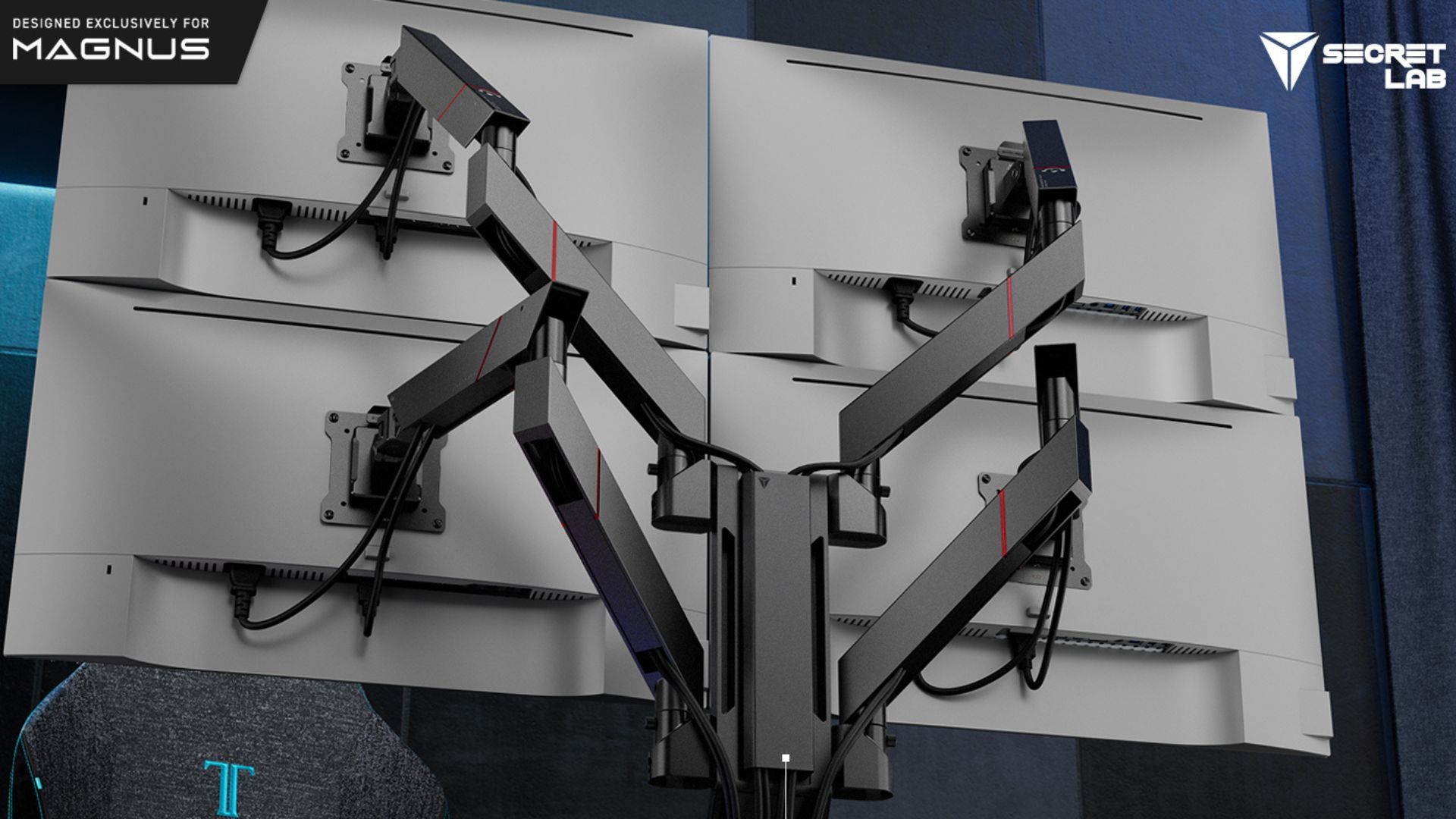 Secretlab's New Vertical Monitor Stand Maximizes Screen Space