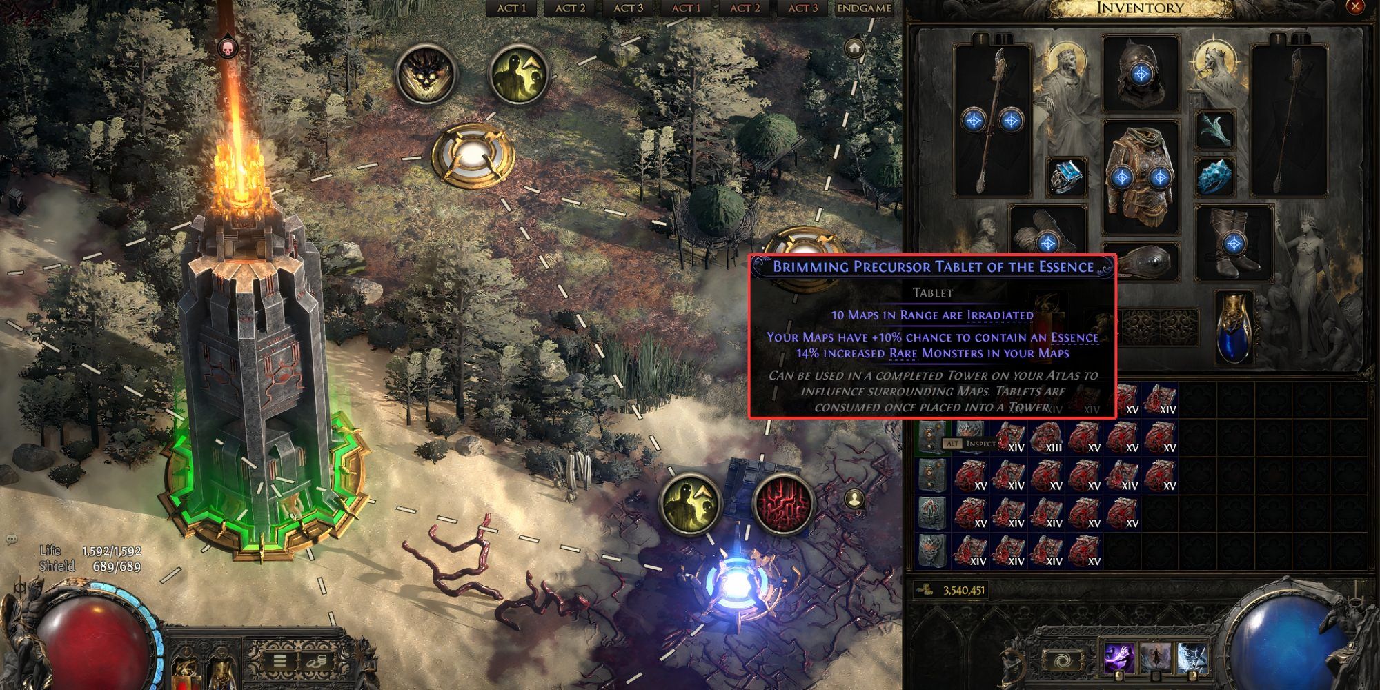 Path of Exile II: How To Create Effective Map Nodes