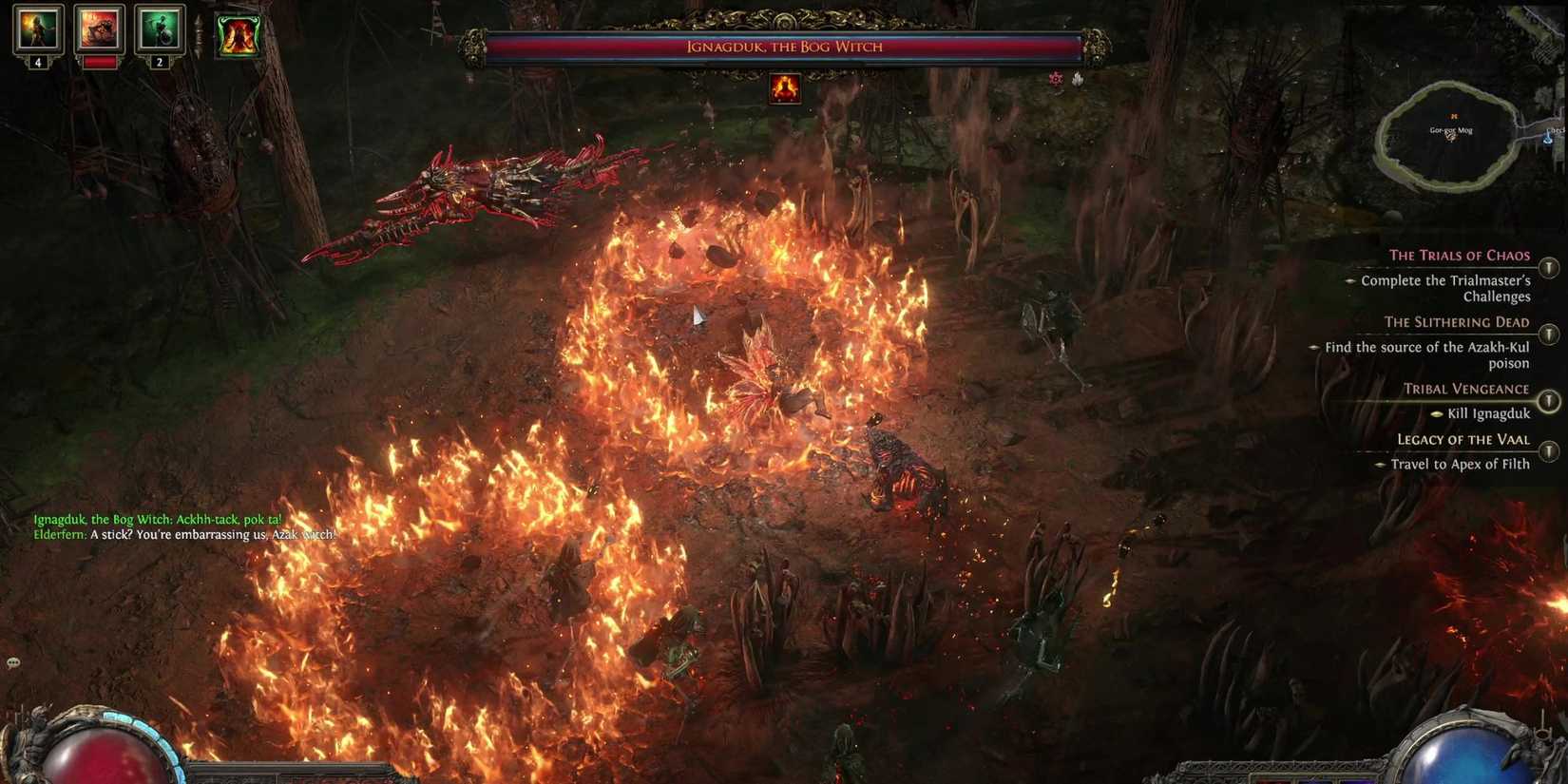 Path of Exile 2: Ignagduk The Bog Witch Boss Guide