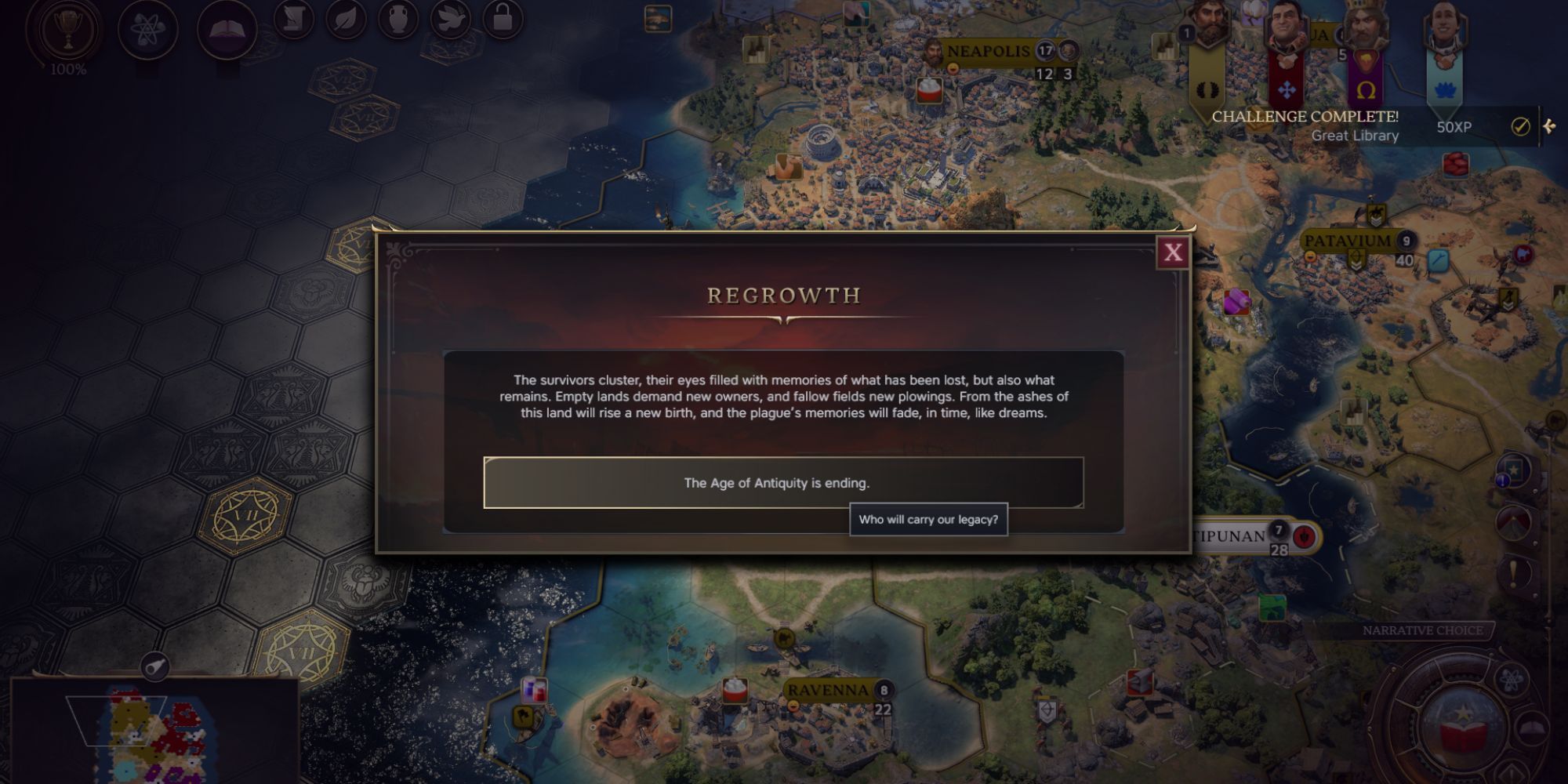 What Happens When Changing Ages in Civ 7?