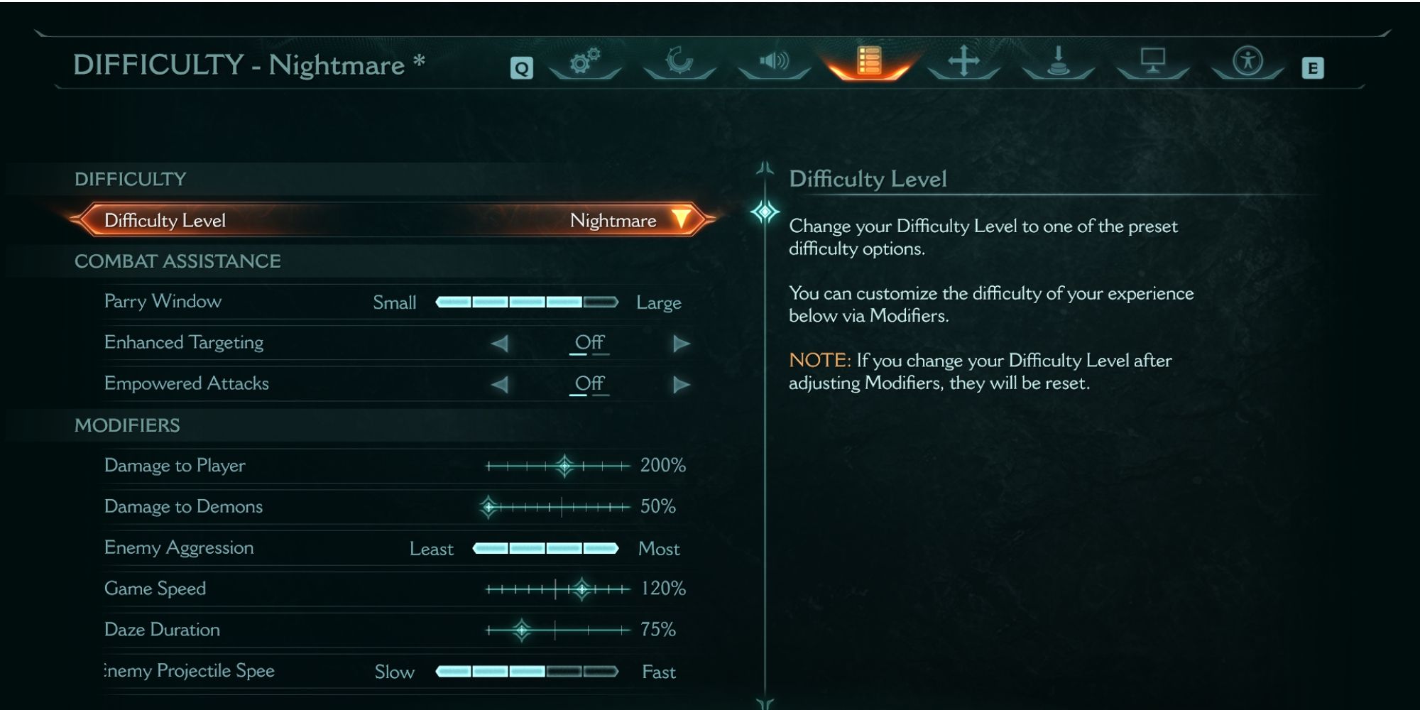 DOOM: The Dark Ages: Difficulty Setting Explained