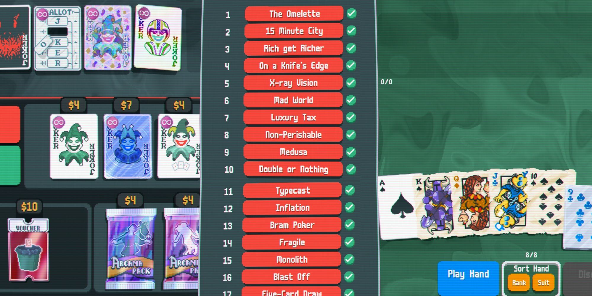 Balatro Challenge Mode Guide