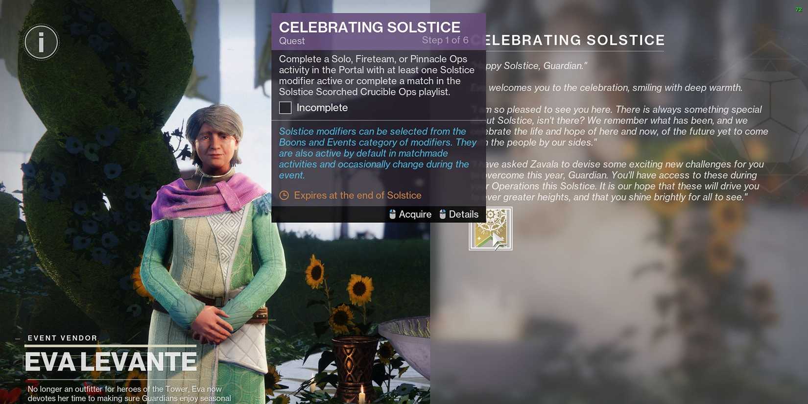 Destiny 2: Solstice Event Guide