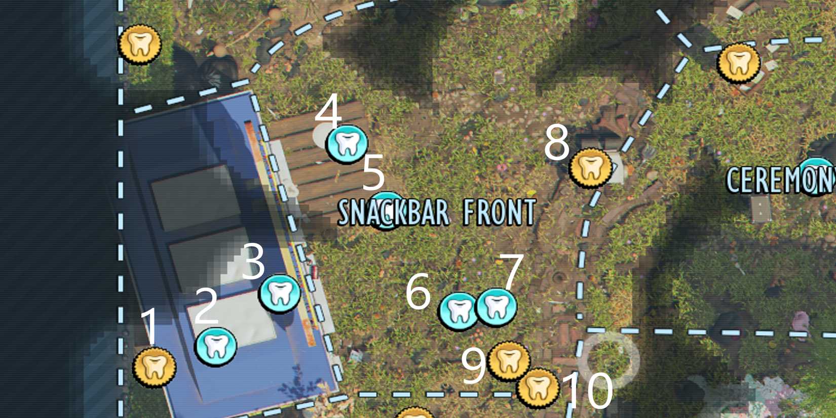 All Milk Molar Locations in Grounded 2