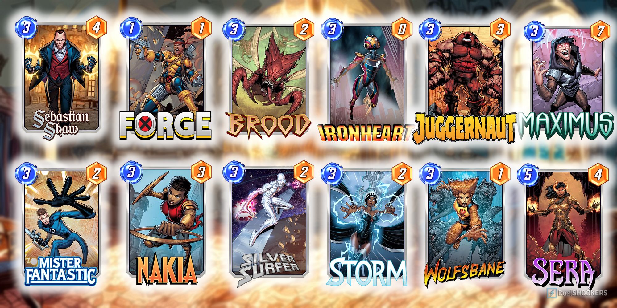 Marvel Snap: Best Sebastian Shaw Decks