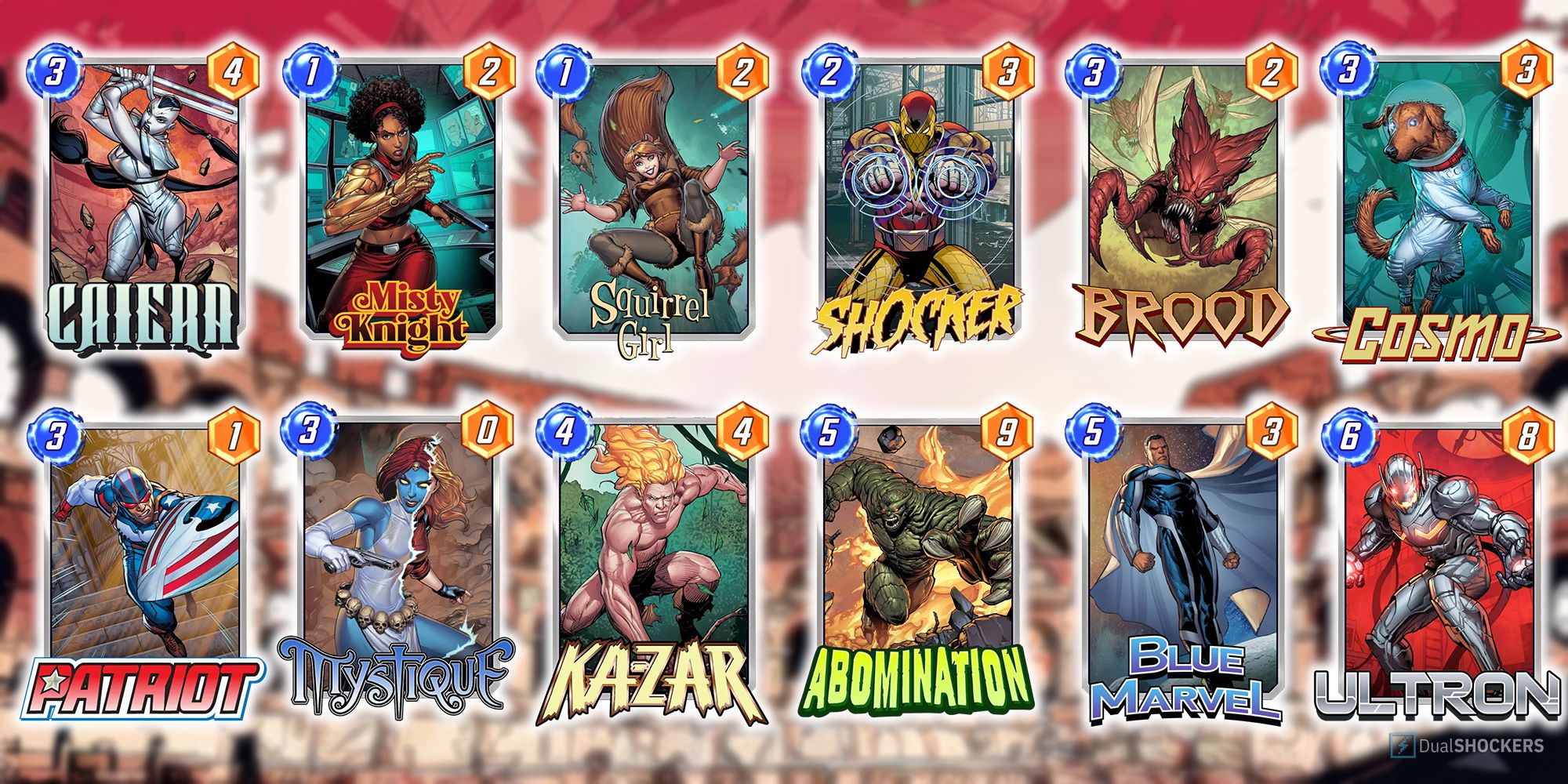 Marvel Snap: Best Caiera Decks