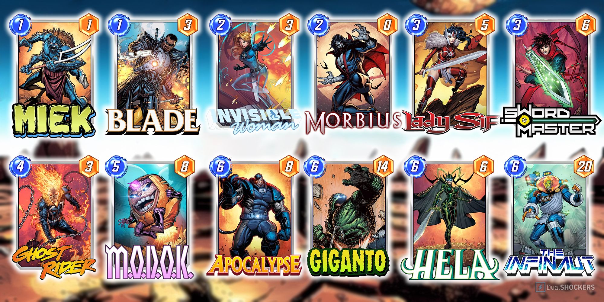 Marvel Snap: Best Miek Decks