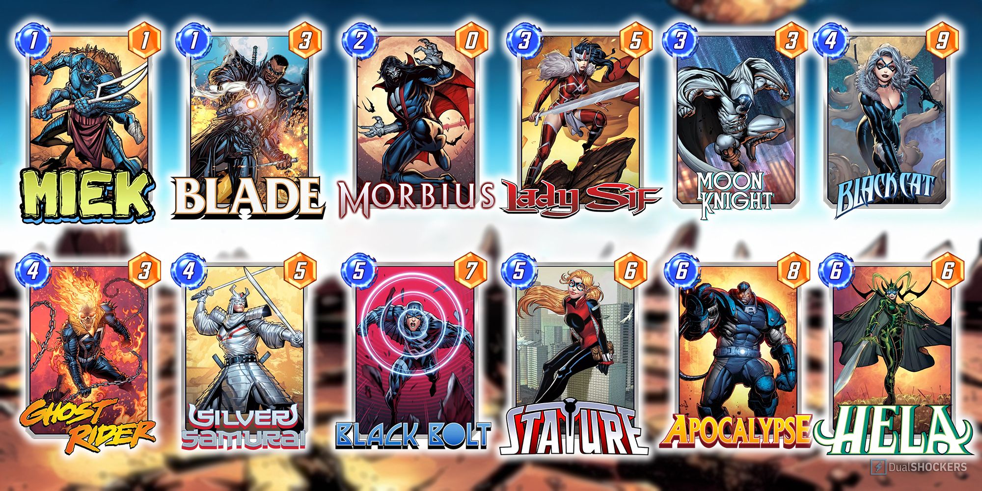 Marvel Snap: Best Miek Decks