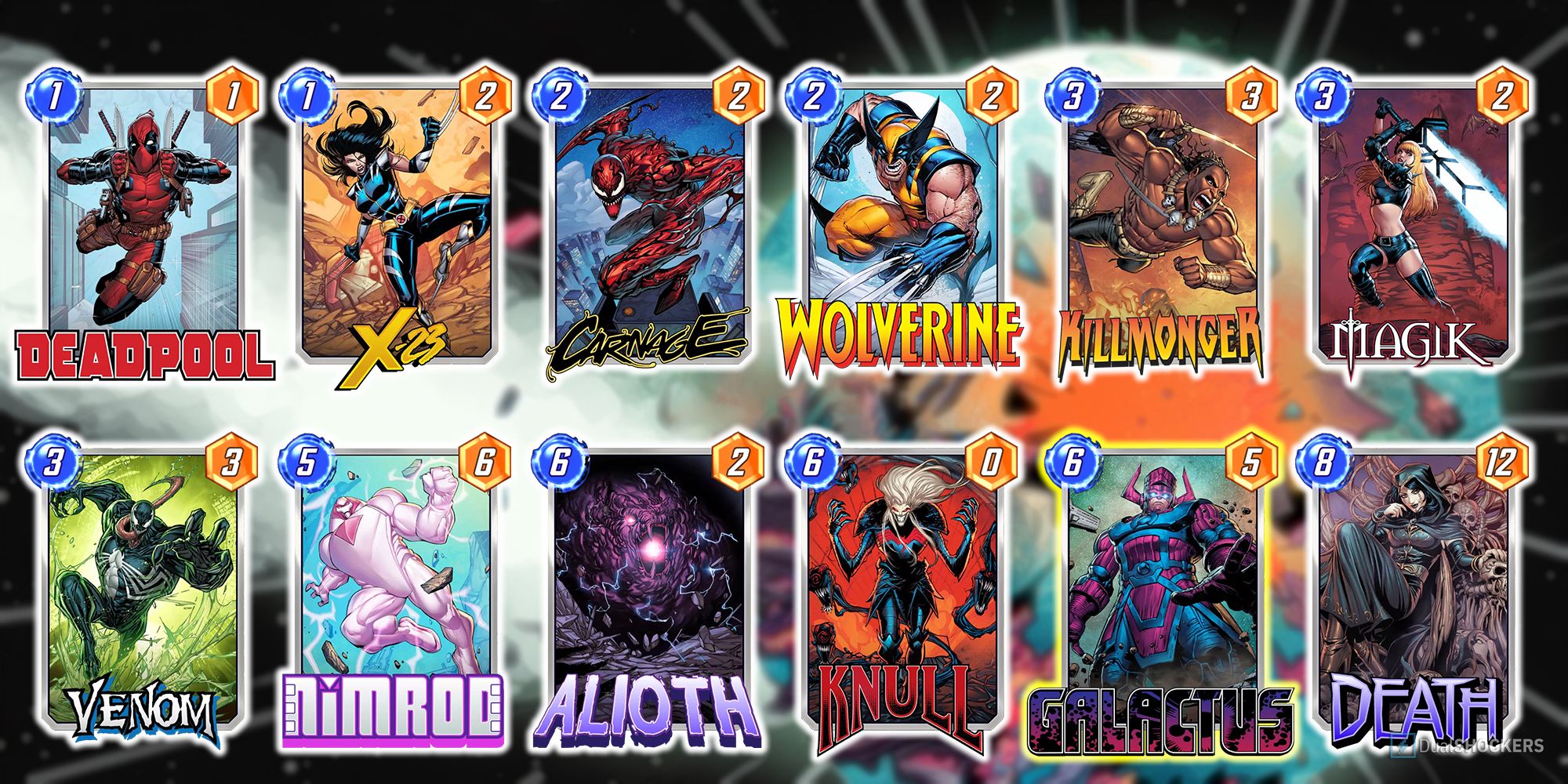 Marvel Snap: Best Galactus Decks