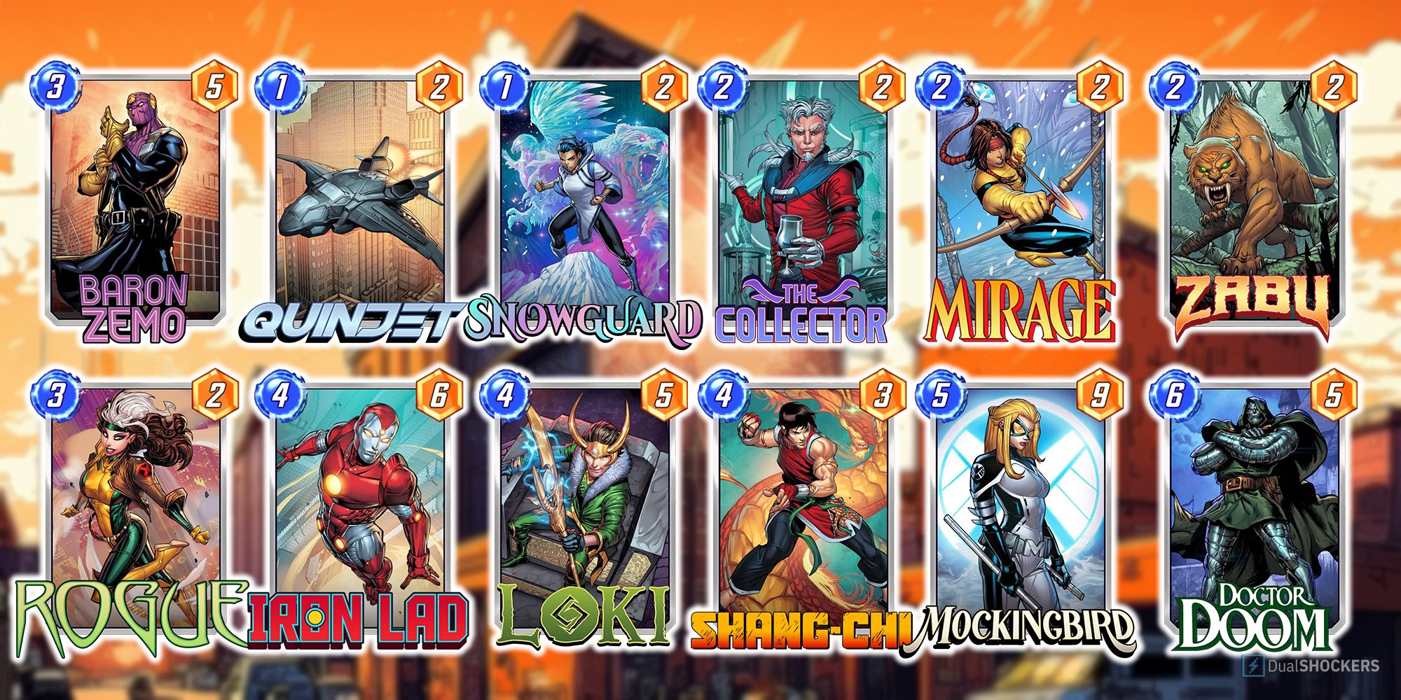 Marvel Snap: Best Baron Zemo Decks